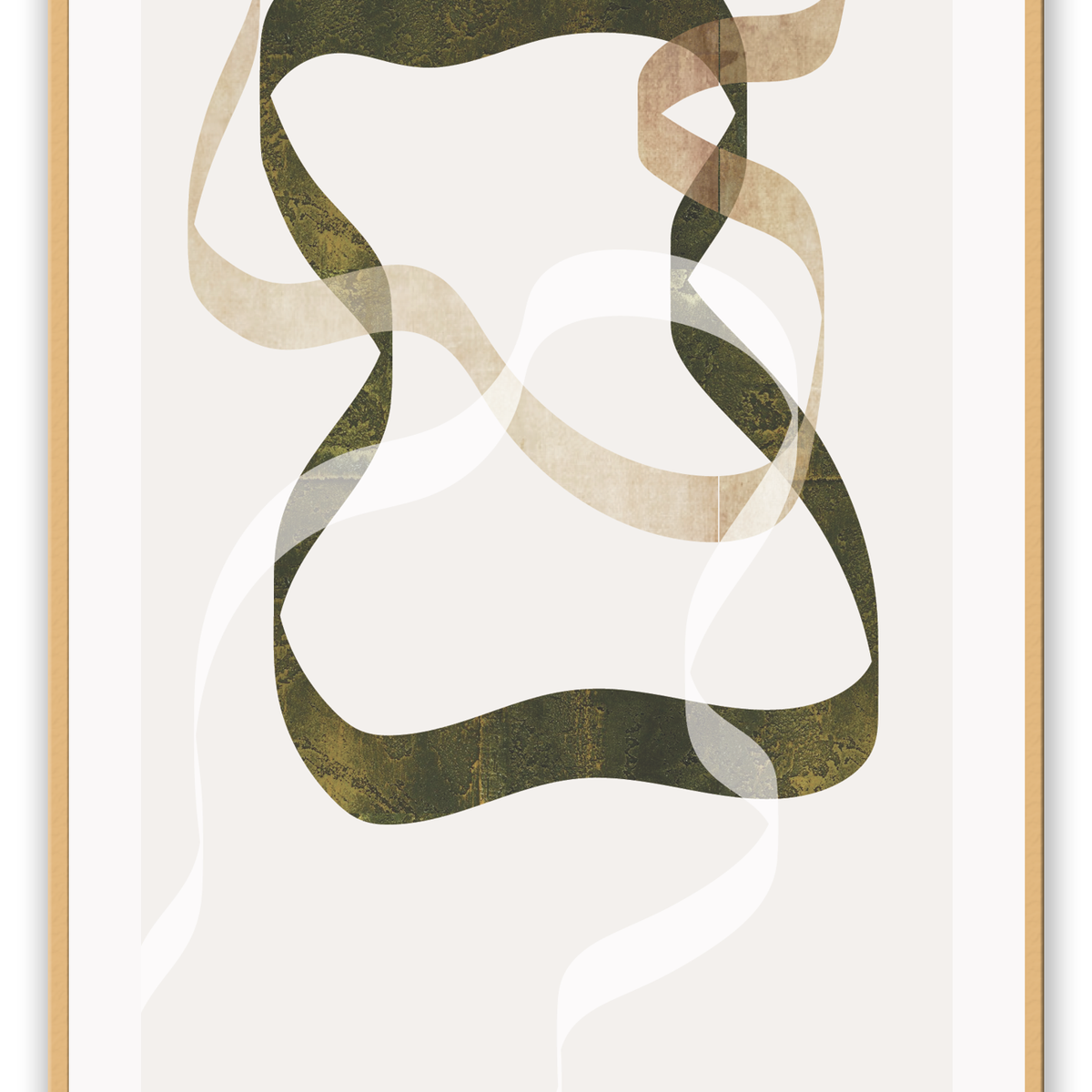 Line dance | Wall Art Framed Print